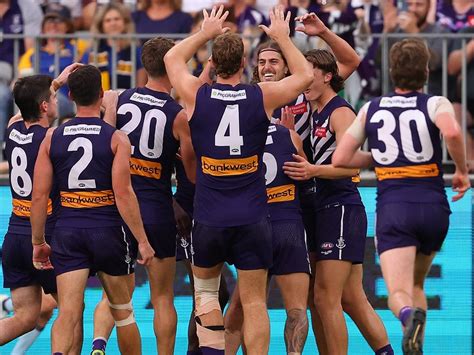 Fremantle Dockers Report Card From Afl Derby Win Over West Coast Eagles