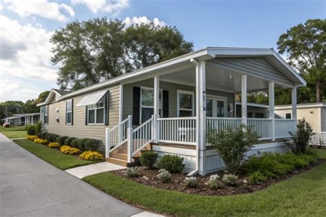 17 Inspiring Single Wide Mobile Home Exterior Ideas