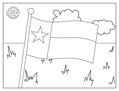 Texas Printable Coloring Pages