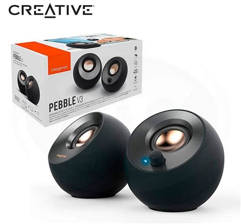 Колонки Creative Pebble V3 2.0 (51MF1700AA000) - купить с доставкой по ...