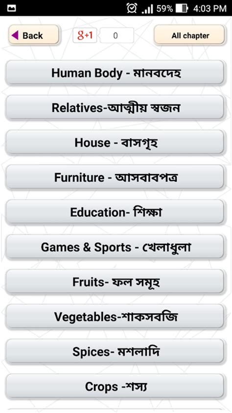 উচ্চারণ সহ ইংরেজি শব্দ শিখুন Bangla Words Book Apk For Android Download