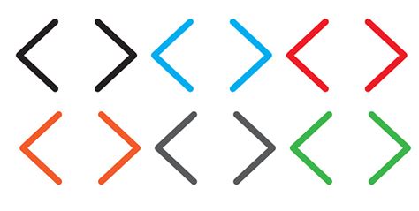 흰색 바탕에 이전 및 다음 아이콘입니다 플랫 스타일입니다 웹 사이트 디자인 로고 앱 Ui에 대 한 이전 및 다음 아이콘입니다 오른쪽 및 왼쪽 기호 0명에 대한 스톡 벡터