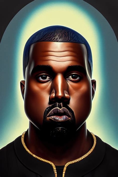 Stable Diffusion Prompt Symmetry Portrait Of Kanye PromptHero