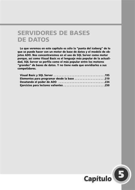 Pdf Visual Basic 6 Y Sql Server Curso De Base De Datos Dokumentips