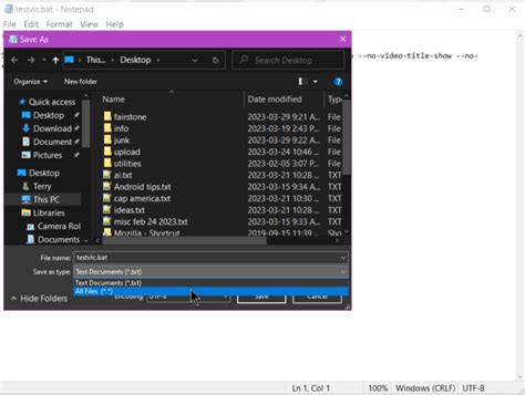 How To Play Video On Second Monitor From Batch File VLC Daves