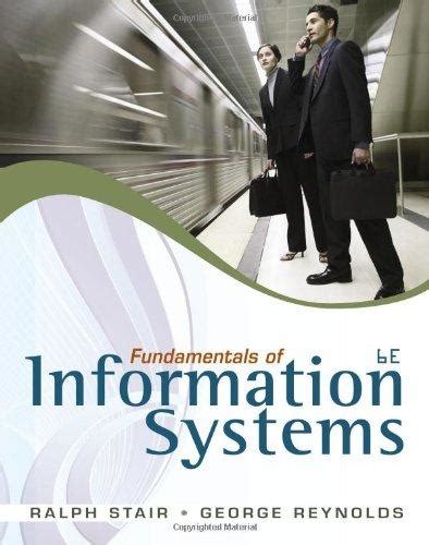 Fundamentals Of Information Systems 6th Edition Tsquality Ltd