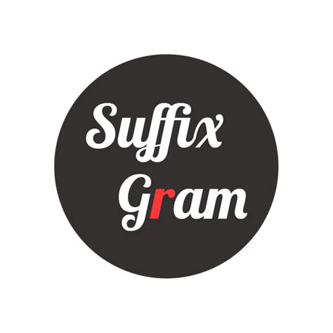 Suffix Gram
