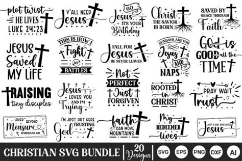Christian Svg Bundle Faith Svg Bundle Graphic By Graphicpicker