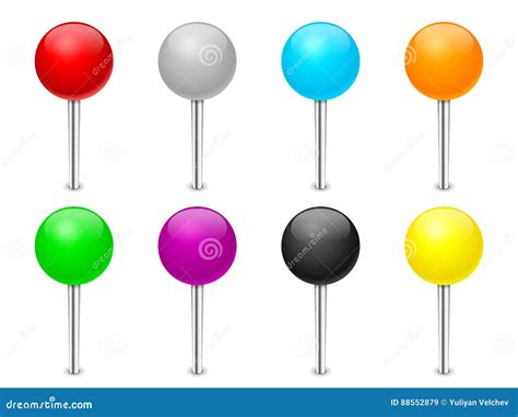 map marker set stock vector illustration of isolated 88552879