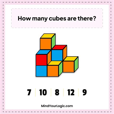 Cube Math Riddle