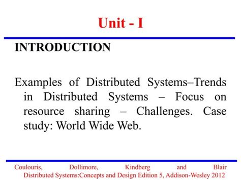 Cs6601 Distributed Systems Ppt