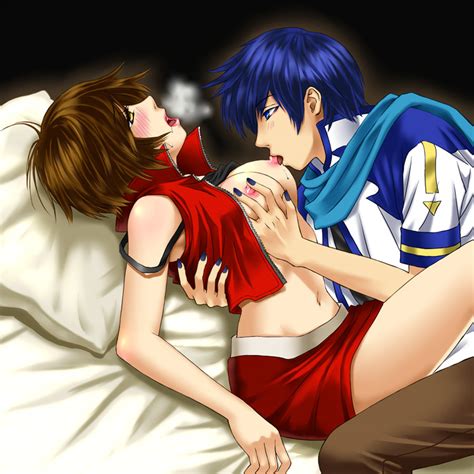 Rule 34 Breast Sucking Kaito Meiko Vocaloid 380791