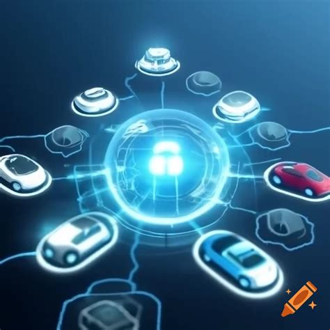 Futuristic Design Featuring C Surrounded By Blockchain And Cryptocurrency Elements On Craiyon