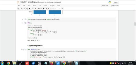 Encoding Of Variable In Machine Learning