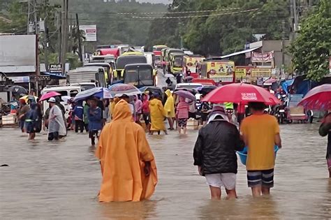 Tignan Pagbaha Dulot Ng Bagyong Agaton Sa Visayas Abs Cbn News