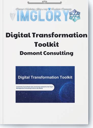 Get Domont Consulting Digital Transformation Toolkit Group Buy IMGLORY