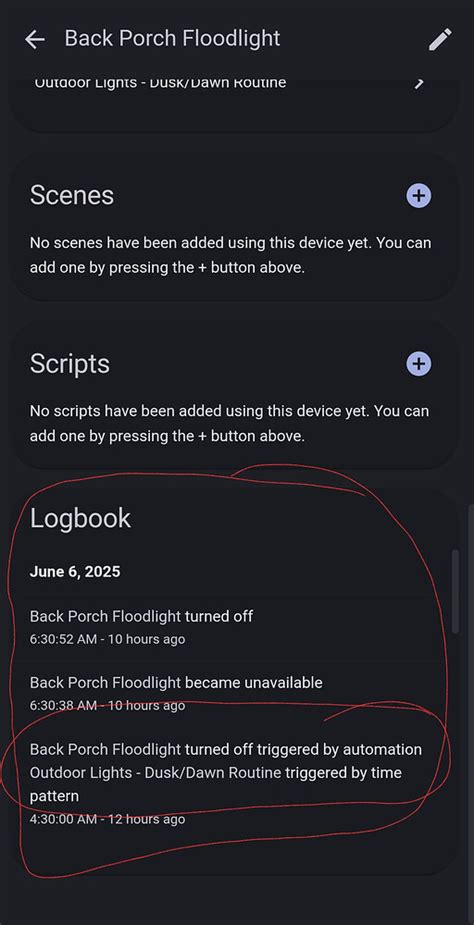 Lights Automatically Turning Off After Being Switched On Only When Home Assistant Is Running