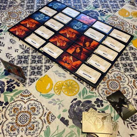 Codenames Game Board Etsy