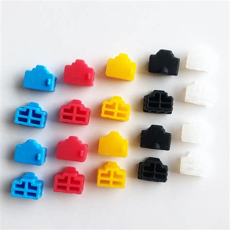 维智控rj45网口防尘塞网线接口堵头封堵盖子防水密封塞子防潮保护端口虎窝淘