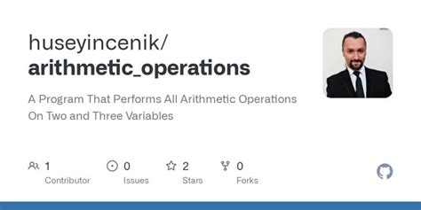Huseyin Cenik On Linkedin Github Huseyincenikarithmeticoperations