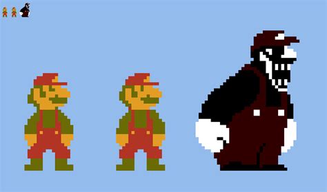 10x Recreated Mx Mario 85 Pc Port Sprite 2 By Abbysek On Deviantart