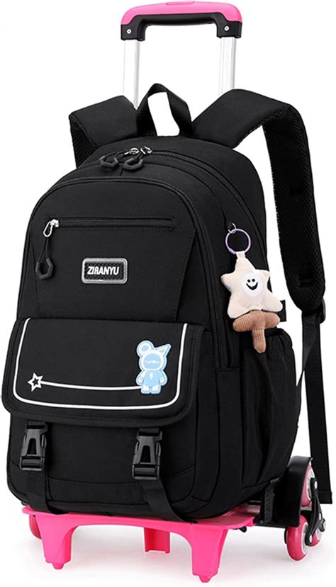 Mfikaryi Rolling Backpack For Girlsbackpack With Wheels