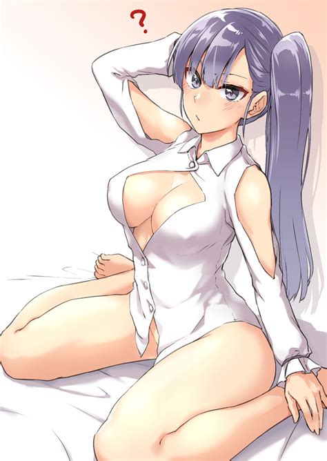 Abo Hechouchou Roux Louka Gundam Gundam Zz Girl Breasts Cleavage Cleavage Cutout