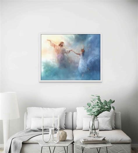A Dance With God Christian Art Jesus Christ Dancing With Ballerina