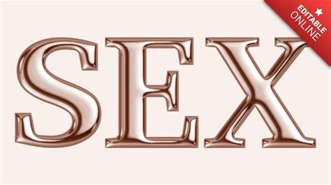 Sex Rose Gold Font Text Effect Generator Sex Rose Gold Font Text Effect Generator