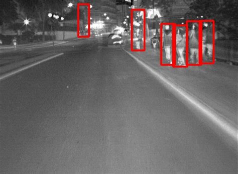 A H The Infrared And Visible Image Detection Results From Six Download Scientific Diagram