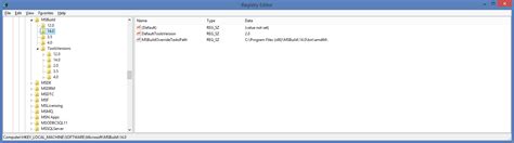 Building Visual Studio 2015 C Project V140 By Msbuild Failed V140