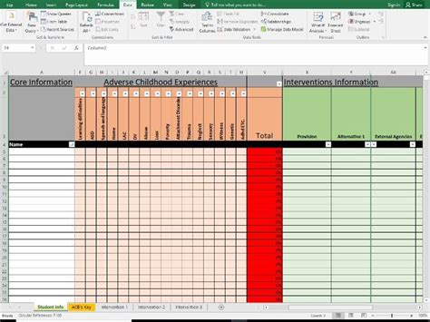 Semh Sen Intervention Tracker Teaching Resources