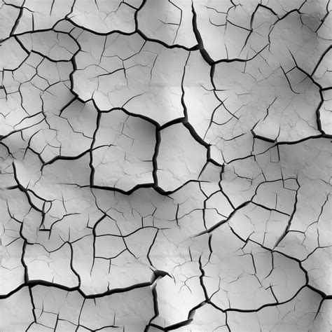 Premium Ai Image Image Of A Cracked White Wall
