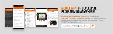 Dfrobot Starter Kit For Arduino With 15 Project Tutorials