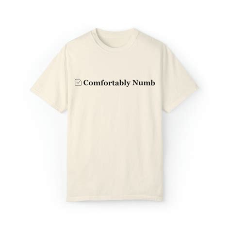 Pink Floyd Comfortably Numb T Shirt Comfort Colors Free Shipping Etsy