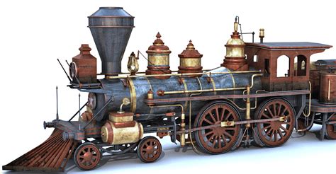 Steam Engine 3d Model