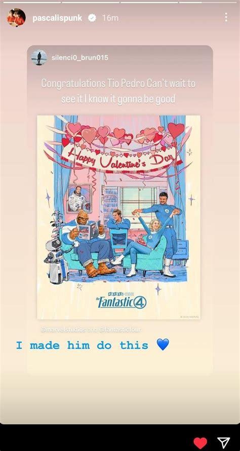New Story Pedro Reposted From His Nephew R Pedro Pascal