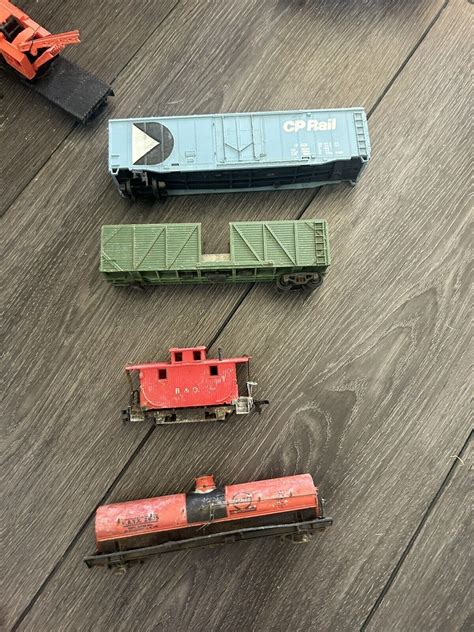Tyco Ho Train Set Cars And Engines As Is Not Tested Vintage Etsy