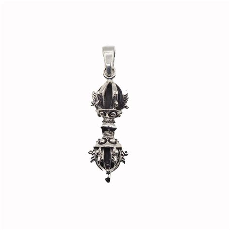 Tibetan Silver Dorje Vajra Etsy Uk