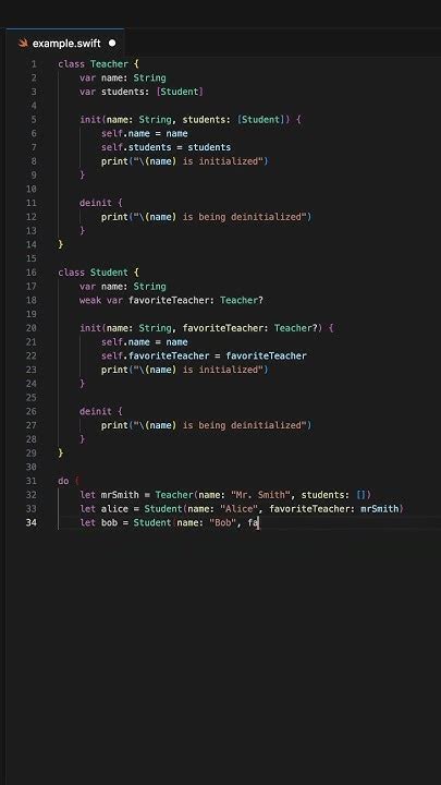 What Does Weak Reference Mean Programming Swift Youtube
