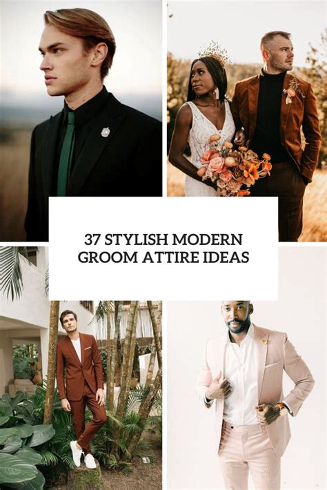37 Stylish Modern Groom Attire Ideas Weddingomania
