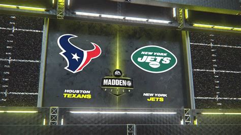 Madden Nfl 24 Houston All Time Texans 5 5 Vs New York All Time Jets