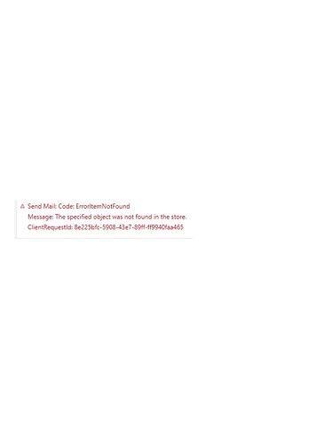 We Are Facing An Issue With Send Mail Activity Studio UiPath