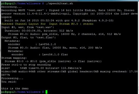 Speech With Raspberry Pi Information Technology Manage Factory 管理廠房資訊科技系統