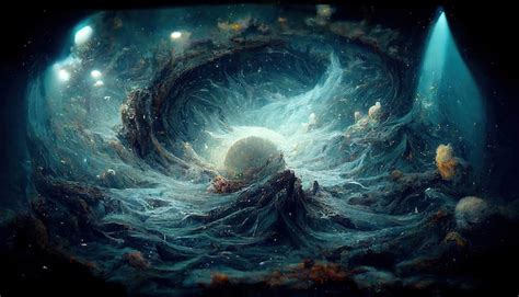 Premium Photo Portal To The Other Dimension Fantasy Portal Effect