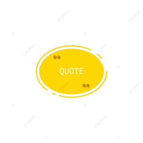 Quote Frame Empty Flat Colored Trendy Isolated Illustration For Decorative Design Photo Speech