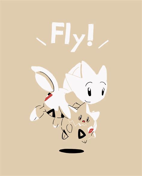 Lukasandatta Togepi Togetic Nintendo Pokemon Highres Carrying Closed Mouth Colored Skin