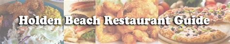 Holden Beach Restaurant Guide Holden Beach Nc