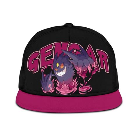 Gengar Snapback Hat Anime Fan T Idea Fandom T