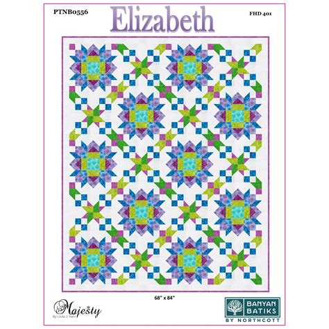 Elizabeth Quilt Pattern Fhd 401 Paper Pattern